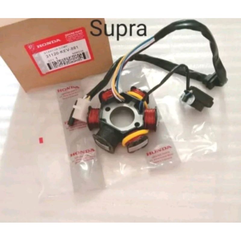 Jual Spul Spull Supra X Stator comp Supra X 100 original 31120KEV881 | Shopee Indonesia