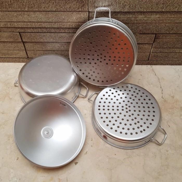 Jual Zaha | Bima Panci Kukusan Aluminium Jumbo 40 Cm - Dandang Besar ...