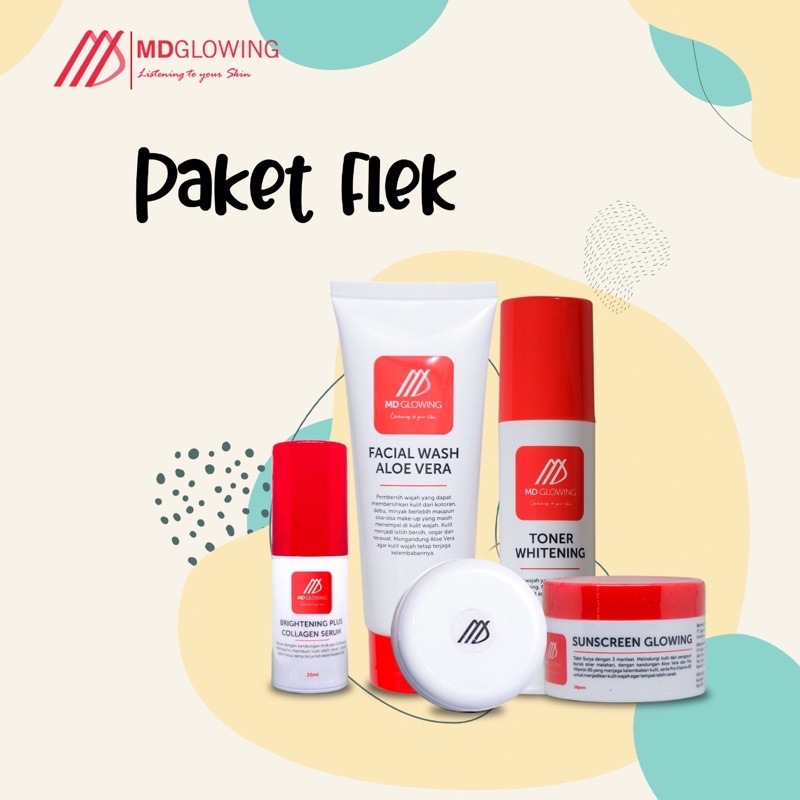 Jual MDGLOWING Paket Flek By MD Glowing Original Md Clinic | Shopee ...