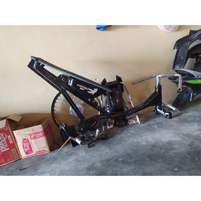 Jual Rangka Supra Sleep Engine second like new | Shopee Indonesia