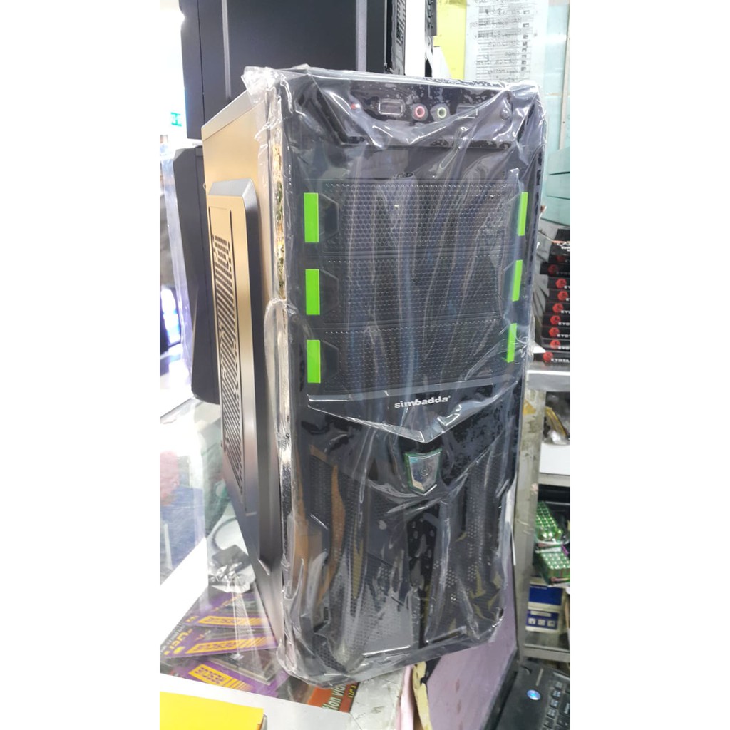 Jual CASING SIMBADDA SIM V / CASE PC SIMBADA SIM-V + PSU 380Watt RESMI | Shopee Indonesia