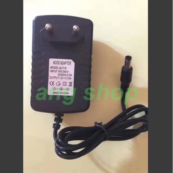 Jual Adaptor 12V 2A 12 Volt 2 Amper Adapter 2A 12V .Minimal Total ...