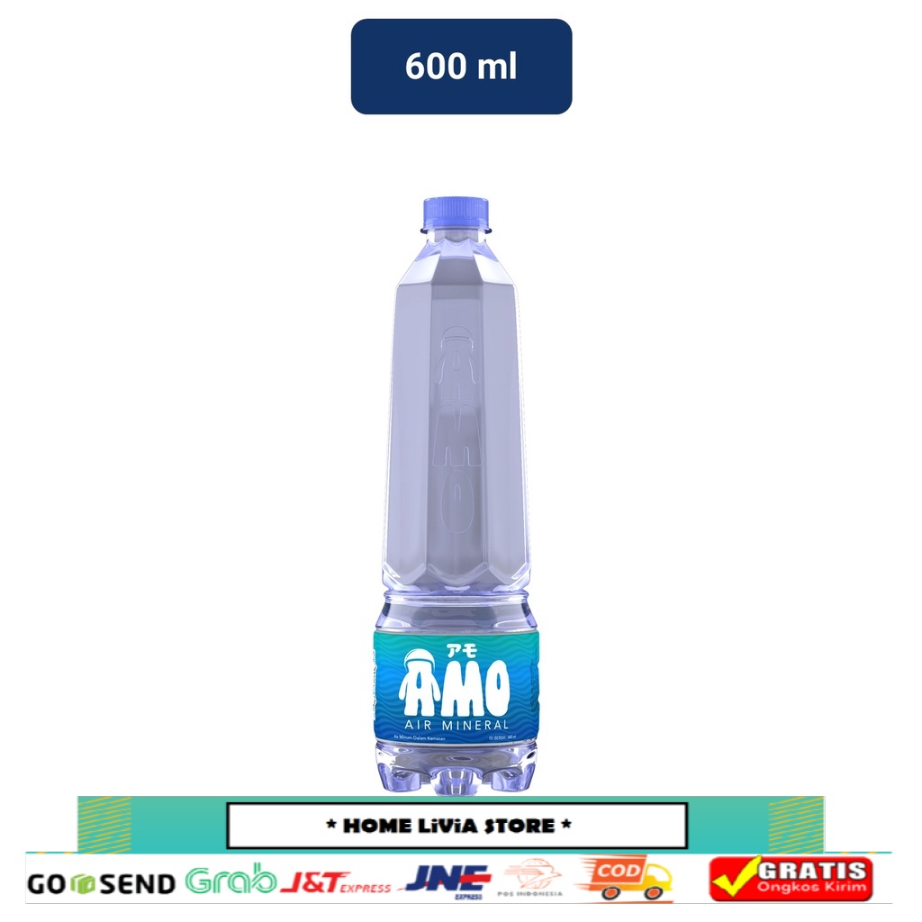 Jual AMO MINERAL WATER 600mL | Shopee Indonesia