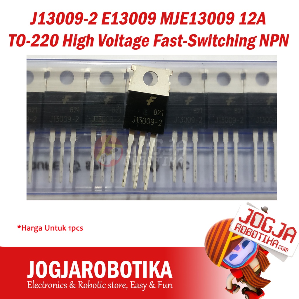 Jual J13009-2 E13009 MJE13009 13009 12A TO-220 High Voltage Fast ...