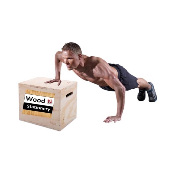 Jual Wood Plyo Box / Wooden Fitness Jump Box SMALL Size | Shopee Indonesia