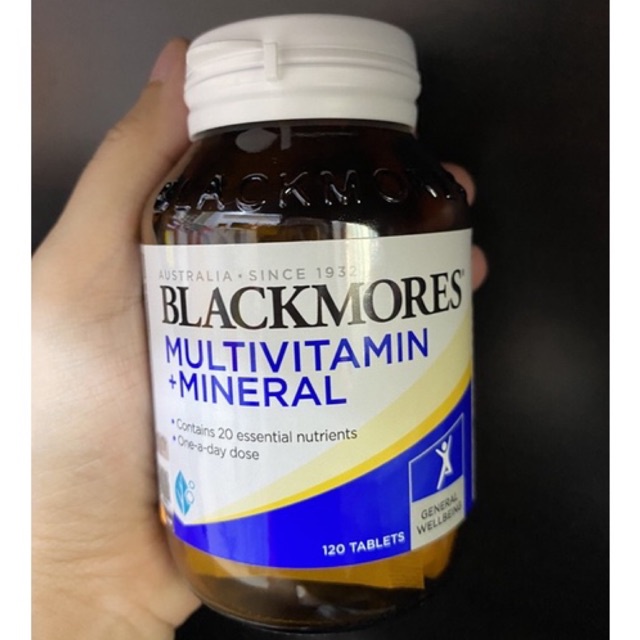 Jual BLACKMORES MULTIVITAMIN + MINERAL 120 TABLETS IMPORT | Shopee Indonesia