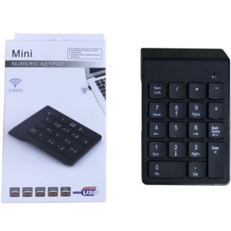 Jual Keyboard Numeric Wireless Keyboard Numeric Keyboard Nomor Keyboard