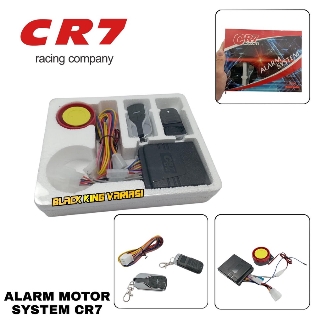Jual ALARM MOTOR 12 v BISA STARTER 2 REMOTE ANTI MALING SENSOR GETAR ...
