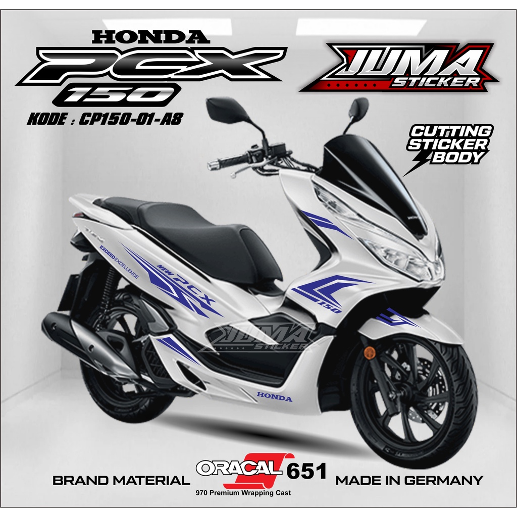 Jual Sticker PCX 150 - Cutting Stiker New Pcx - Striping Honda PCX ...