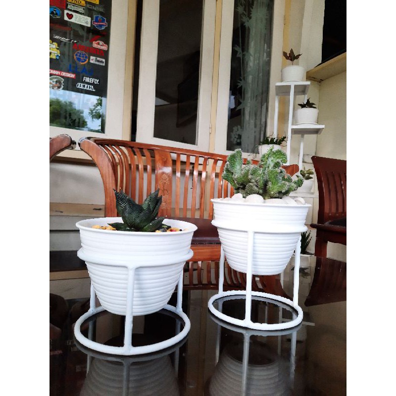 Jual paket standing pot meja tabung (isi 2) | Shopee Indonesia