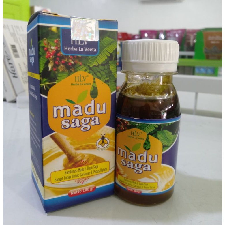 Jual Madu Saga HLV / Untuk Anak Dan Dewasa,Panas Dalam Sariawan Radang ...