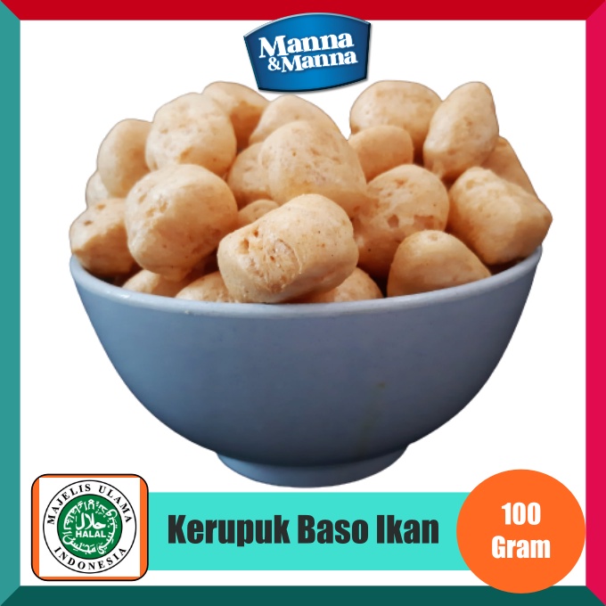 Jual Kerupuk Baso Ikan Kerupuk Bakso Ikan - 100 Gram | Shopee Indonesia