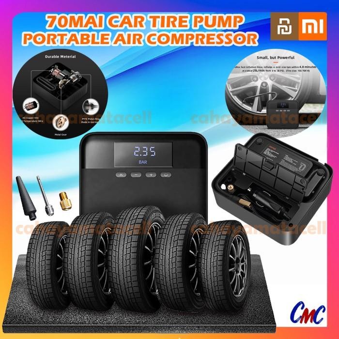 Jual Xiaomi 70mai Air Pump Compressor Portable Electric Pompa Ban Listrik Best Stuff! | Shopee ...