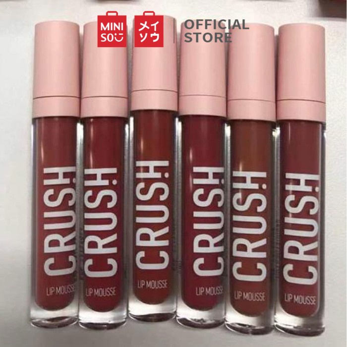 Jual MINISO Lip Mousse Liptint Crush Lip Fluid Lip Tint Lip Gloss - 02 ...