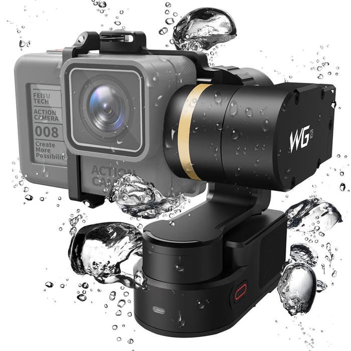 Jual FeiyuTech WG2 Waterproof Gimbal for GoPro Hero 4/5/6 - | Shopee ...