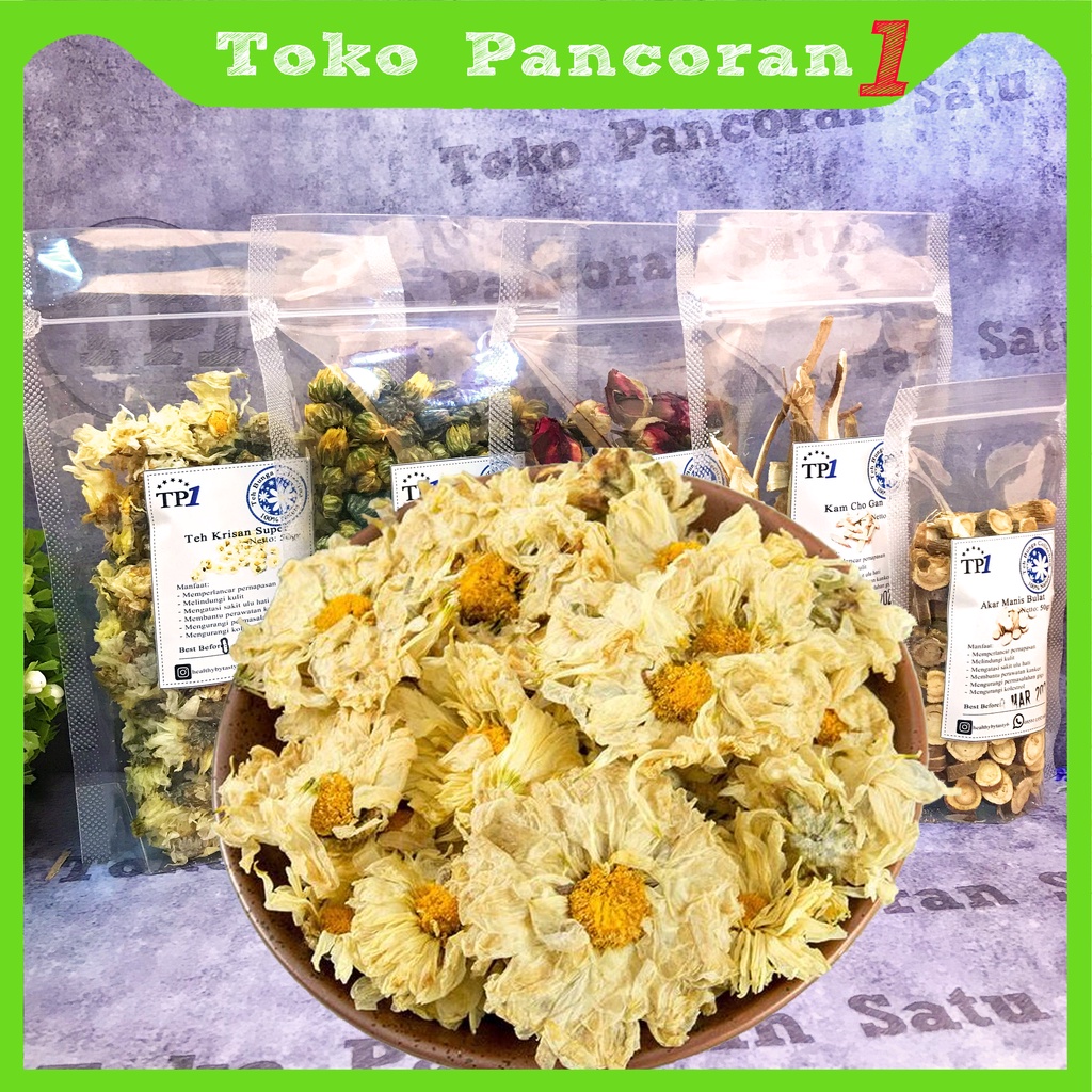 Jual Teh Krisan Super Crysantemum Flower Tea Super Honeyed 50g | Shopee ...