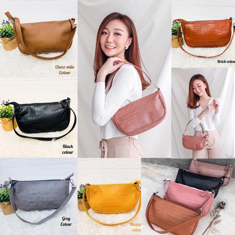 Jual TAS-MILDESHA CROCO BAG HARGA PROMO | Shopee Indonesia