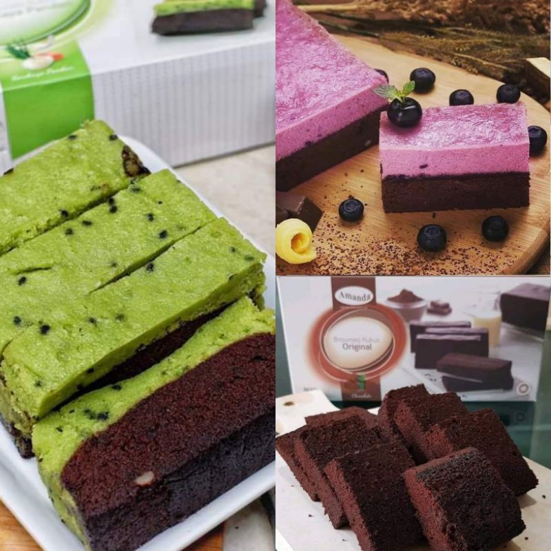 Jual Paket Hemat Brownies Amanda 3 Box Free Packing | Shopee Indonesia