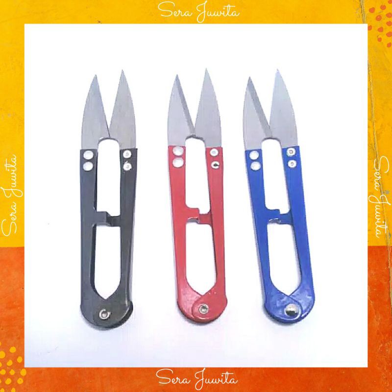 Jual Gunting Cekris/Gunting Buang Benang/Pemotong Sisa Benang/Bordir ...
