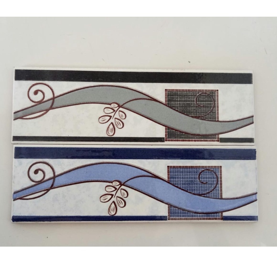 Jual List Keramik 25cm Motif Garis lengkung / Lis / Listello | Shopee ...