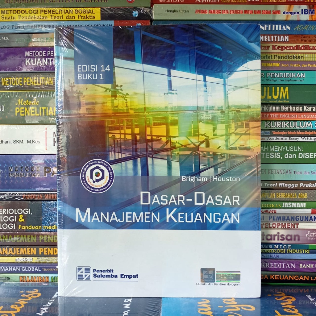 Jual Dasar-Dasar Manajemen Keuangan 1 edisi 14 oleh Brigham dan Houston | Shopee Indonesia