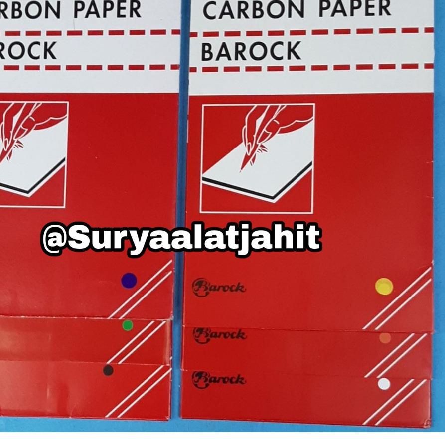 Jual Berkualitas Karbon Paper jahit Barock 1Pak@+/-50 lembar =rp.24.000 ...