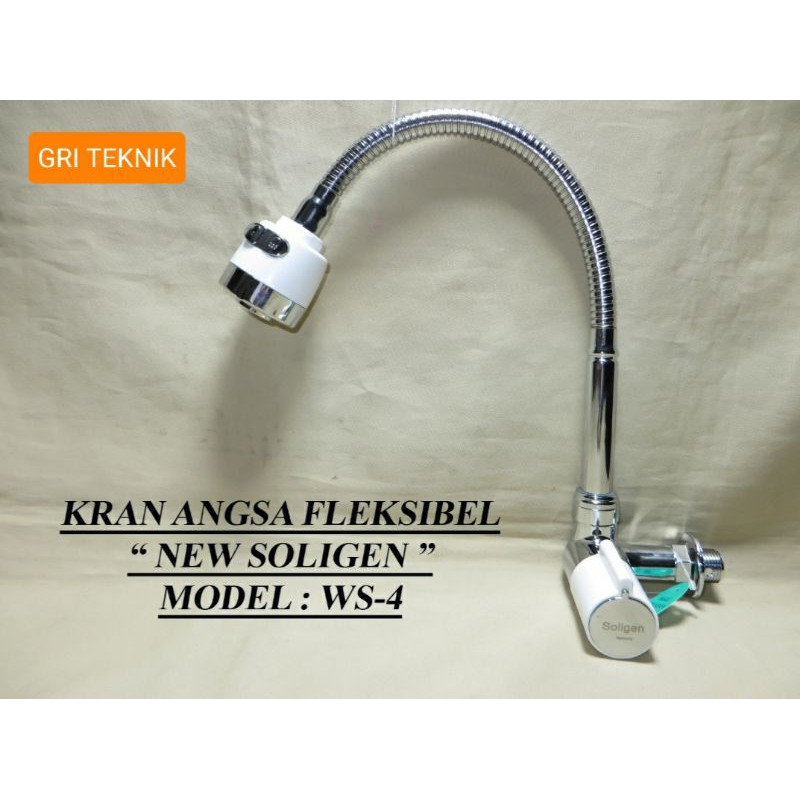 Jual KRAN ANGSA FLEKSIBEL SOLIGEN WS-4W DAN WS-4C / KERAN DAPUR ...