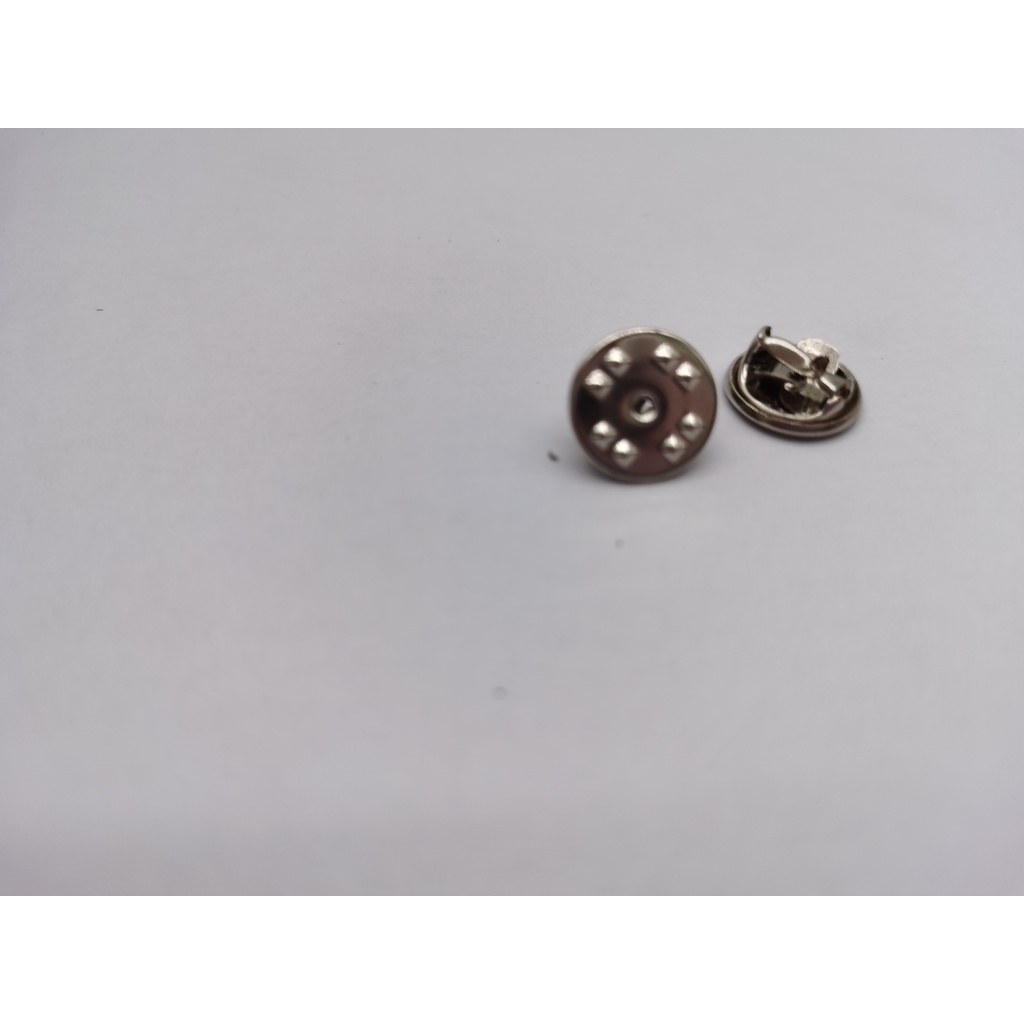 Jual 100pcs Kander Butterfly Pin Penjepit Penutup Dudukan Bros Manset ...