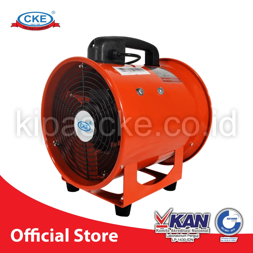 Jual Portable Ventilator CKE 10 Inch 220v PV-CTF10/1-XY Blower Tabung ...