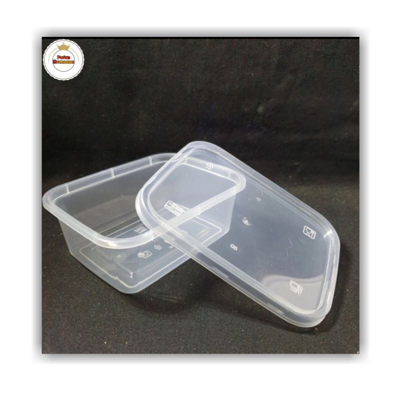 Jual Thinwall Dm Kotak 200ml Rec Tempat Makan Persegi Isi 25pcs