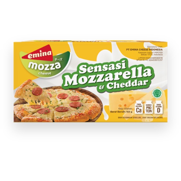 Jual Emina Cheese Block / Keju Batang / Cheddar / Mozzarella (160-165 ...