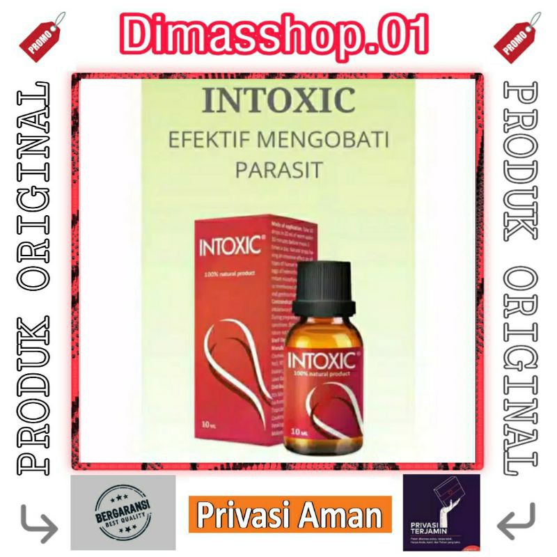 Jual INTOXIC ASLI 100% ORIGINAL OBAT PARASIT CAIRAN ANTI PARASIT ...