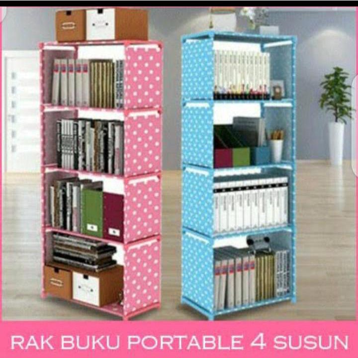 Jual Rak buku portable rak serbaguna | Shopee Indonesia