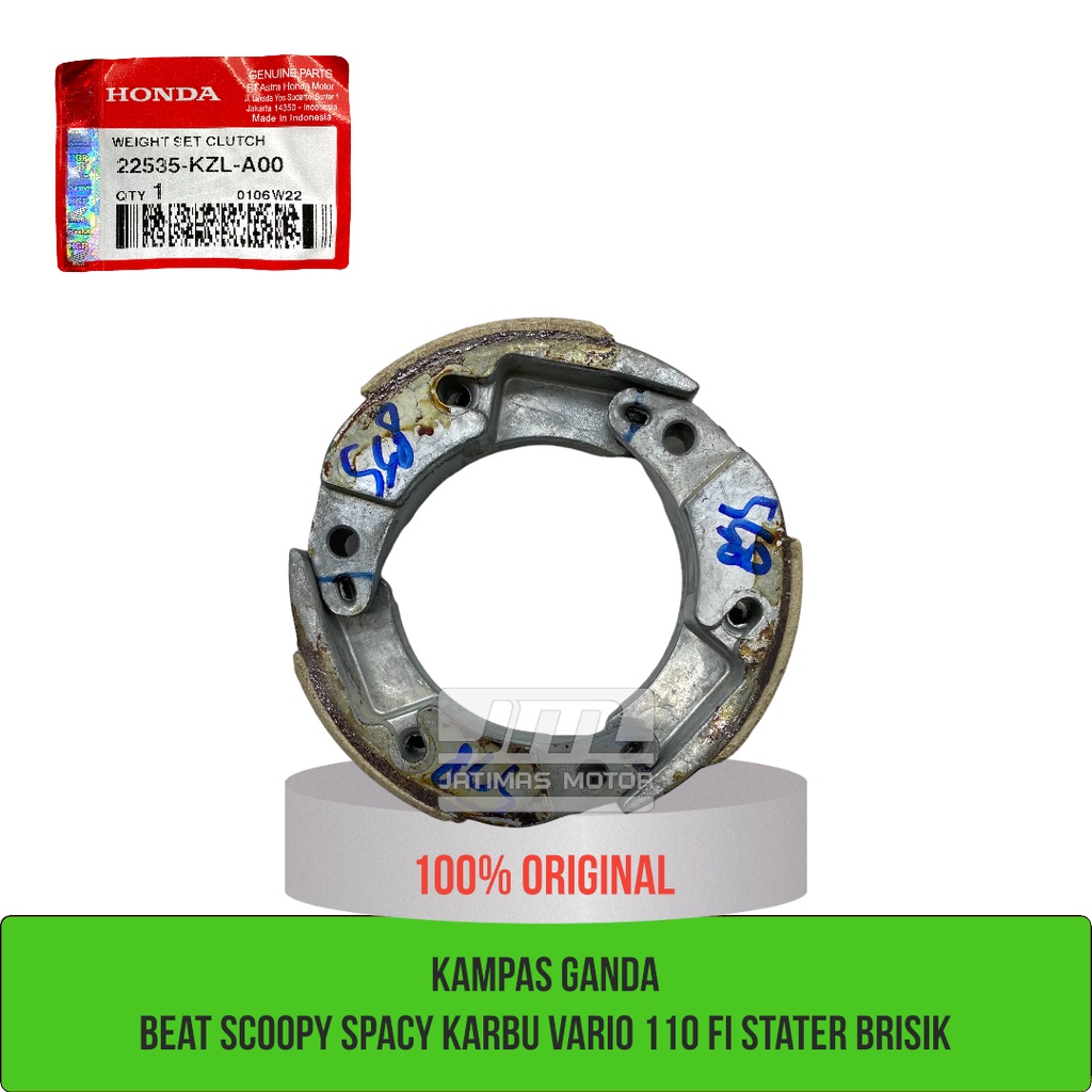 Jual Kampas ganda beat scoopy spacy karbu vario 110 fi non esp stater ...