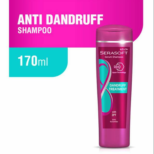 Jual Serasoft Shampoo Dandruff Treatment dan Hair Fall Treatment Botol ...