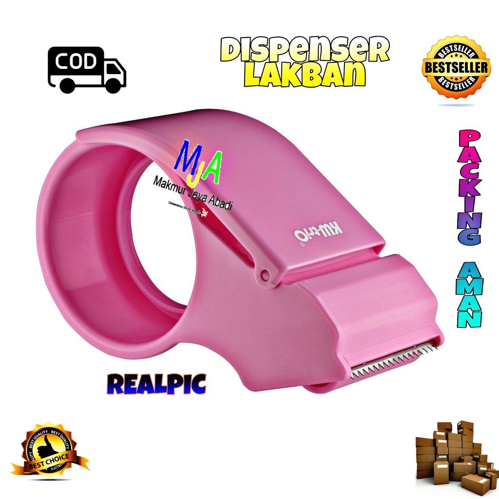 Jual PROMO (BISA COD) Dispenser Lakban / Cutter Lakban / Tape Dispenser ...