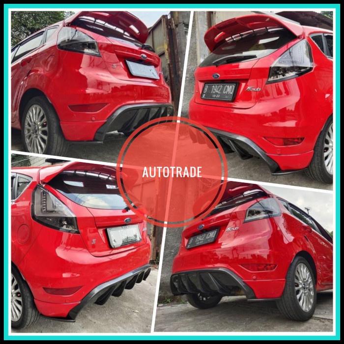 Jual BODY KIT REAR DIFFUSER BODYKIT MOBIL FORD FIESTA | Shopee Indonesia