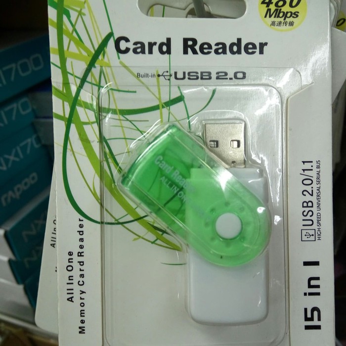 Jual Card Reader All in One ( 4in1 ) | Shopee Indonesia