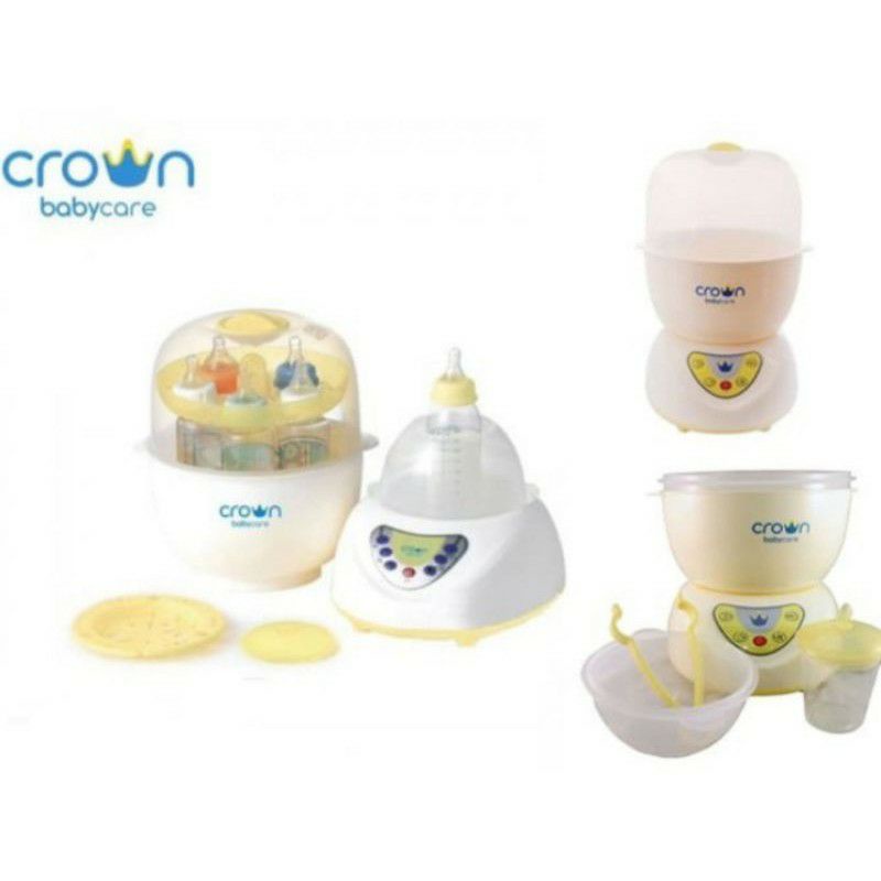 Jual Crown Easydry 6 Bottle Steaming Sterilizer CR 1088 / Steril Botol ...