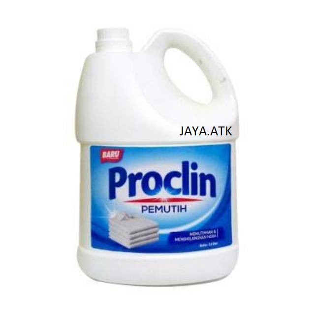 Jual PEMUTIH PAKAIAN PROCLIN 3.8 LITER JERIGEN PROCLIN PEMUTIH BAJU ...
