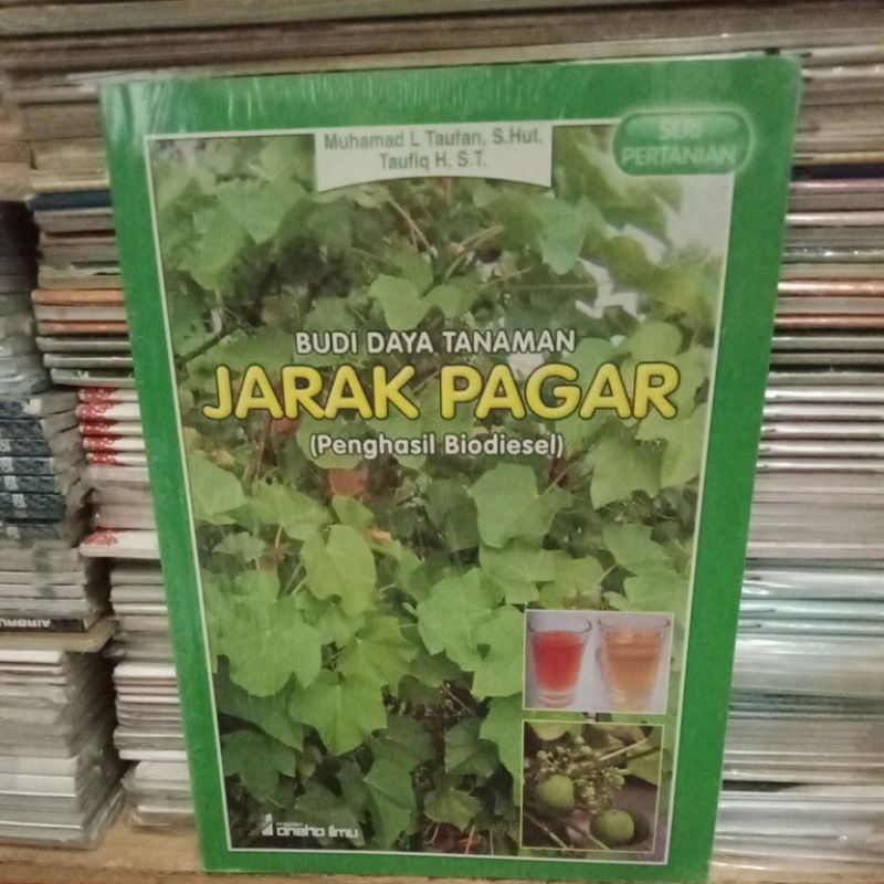 Jual Buku budidaya tanaman jarak pagar penghasil biodiesel | Shopee Indonesia