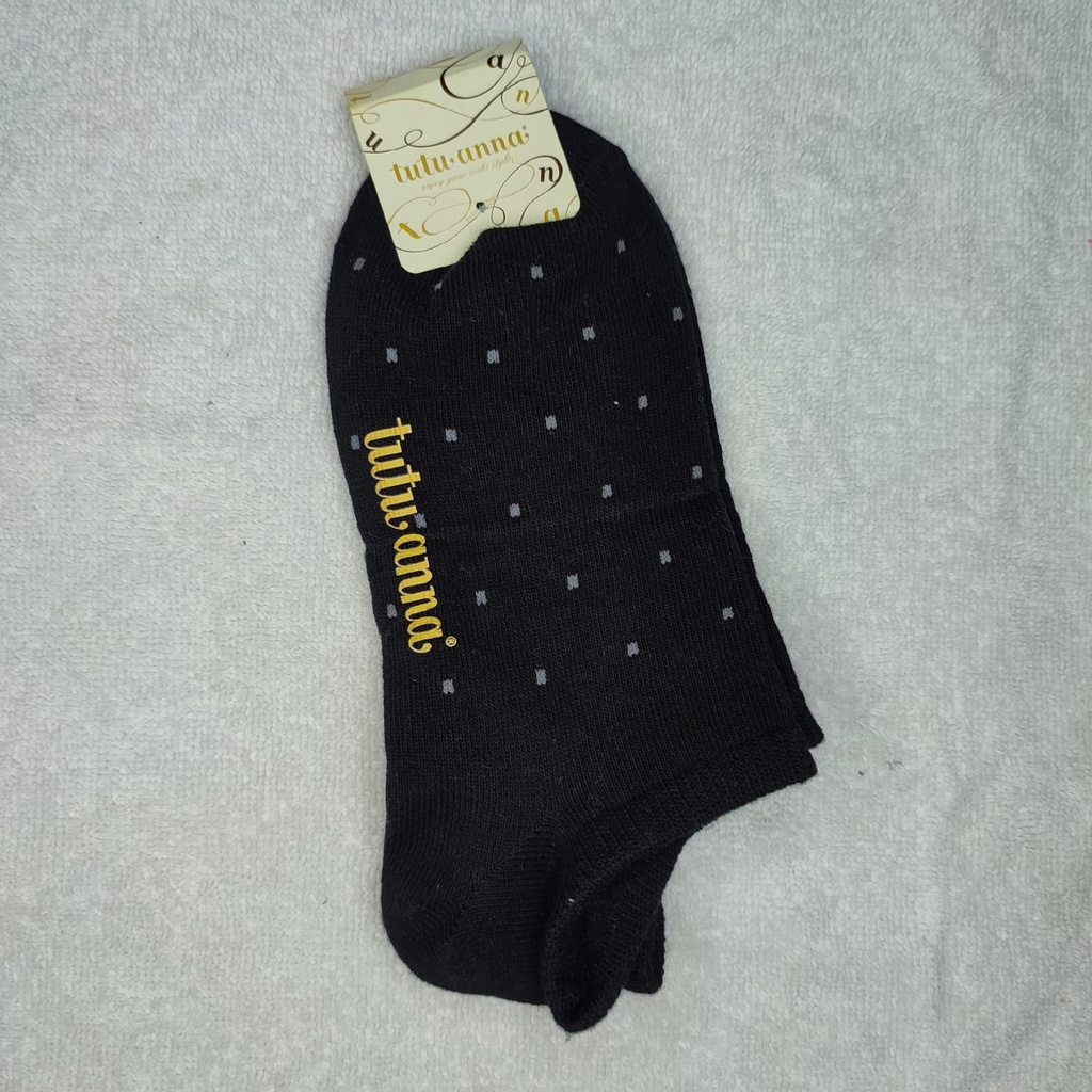 Jual Kaos Kaki Ankle Tutuanna Tutu Anna Ladies Cotton Multicolor No ...