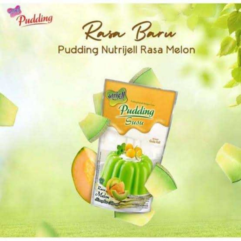Jual Nutrijell Pudding Susu Rasa Melon 145g | Shopee Indonesia