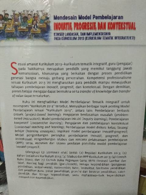 Jual Buku mendesain model pembelajaran inovatif progresif dan kontekstual | Shopee Indonesia