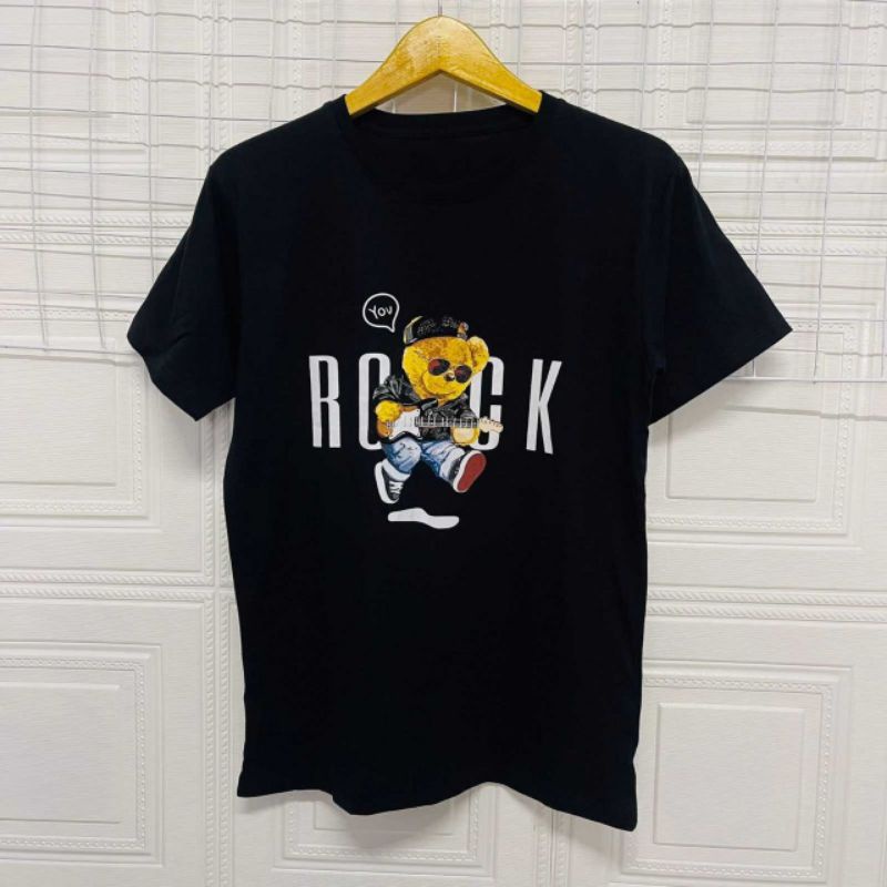 Jual Kaos Cotton Combed 30s (series Teddy bear) | Shopee Indonesia