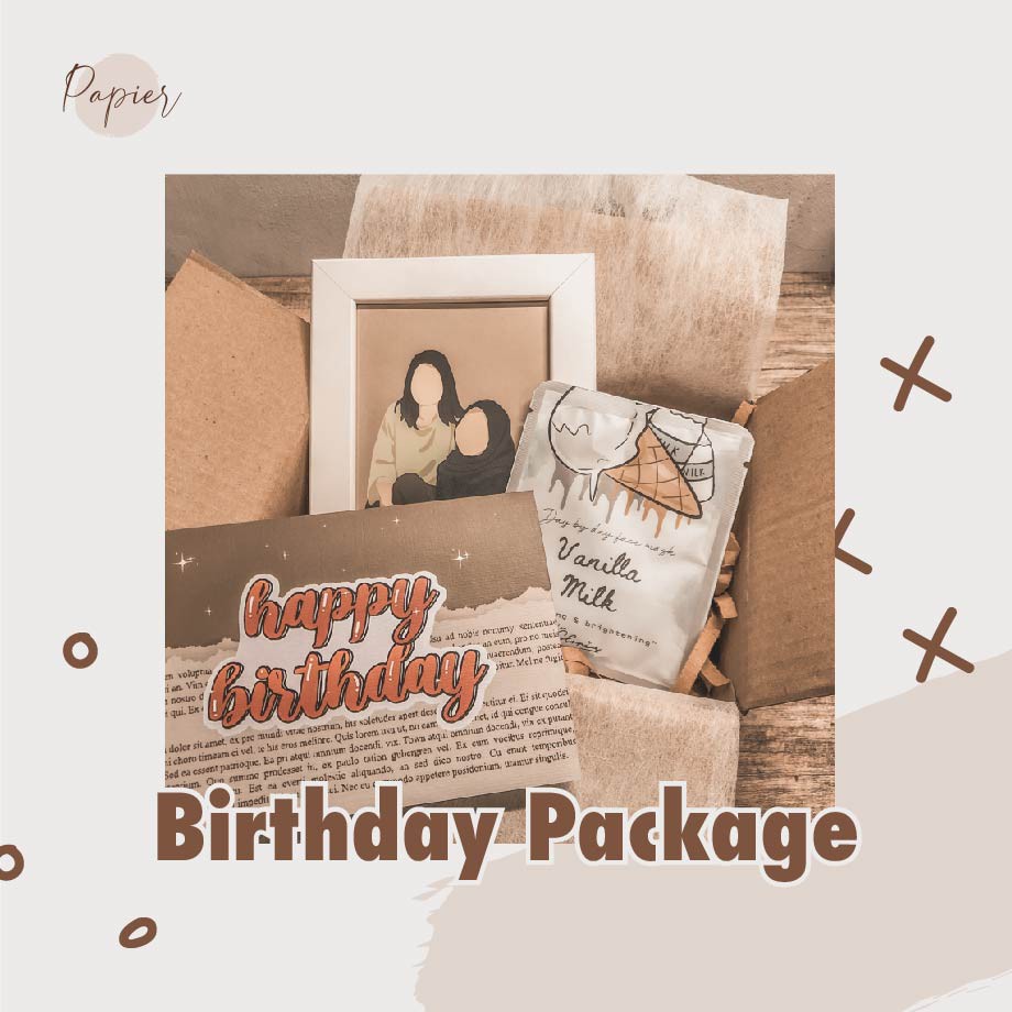 Jual BIRTHDAY PACKAGE (POTRAIT ILLUSTRATION) | Shopee Indonesia