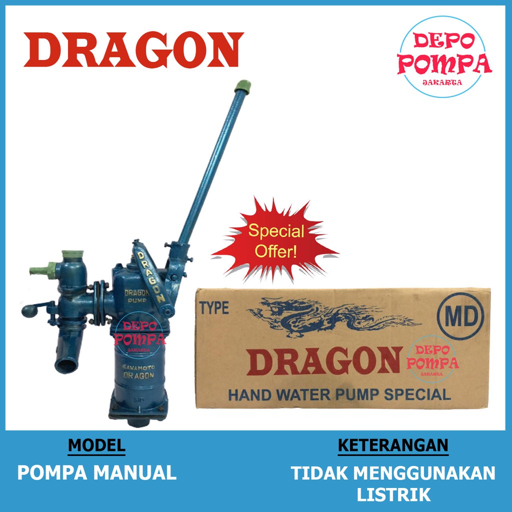 Jual Pompa Air Manual DRAGON | Shopee Indonesia