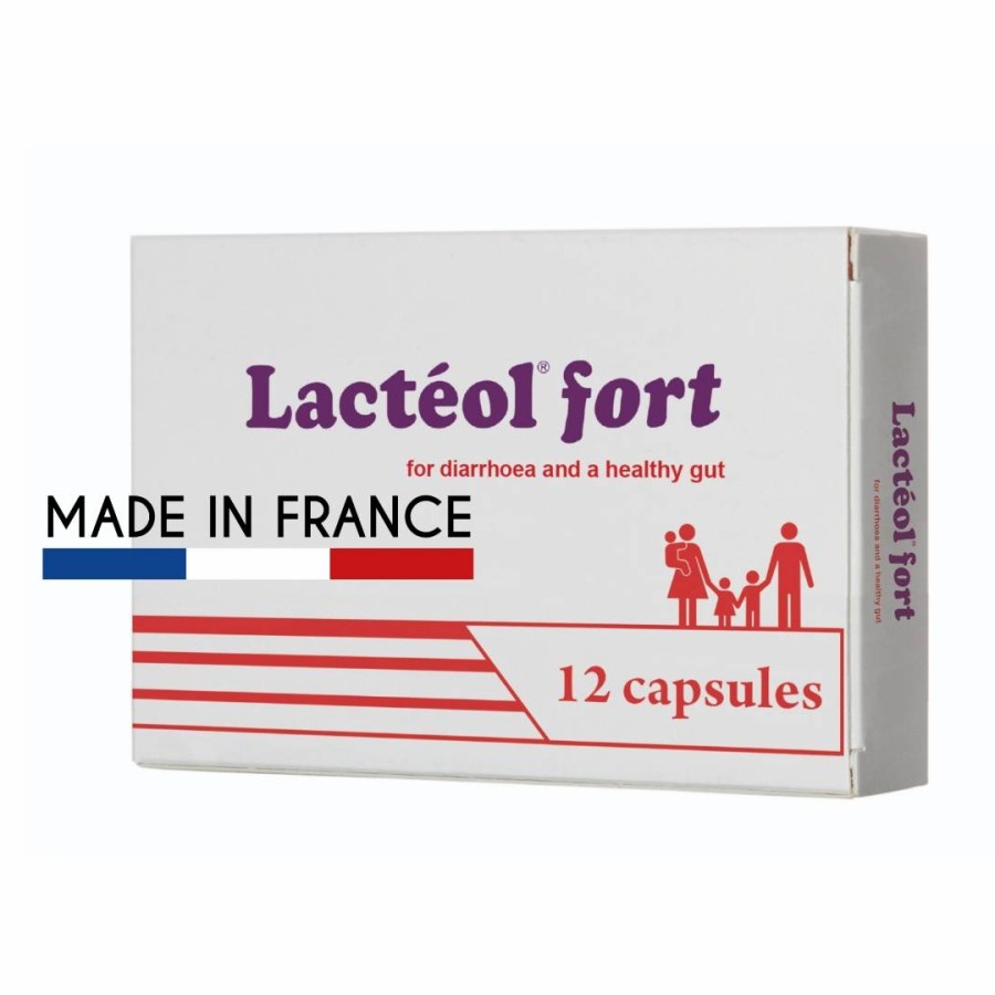 Jual Lacteol Fort Capsules / Diare, Lactobacillus 12 Kapsul | Shopee ...