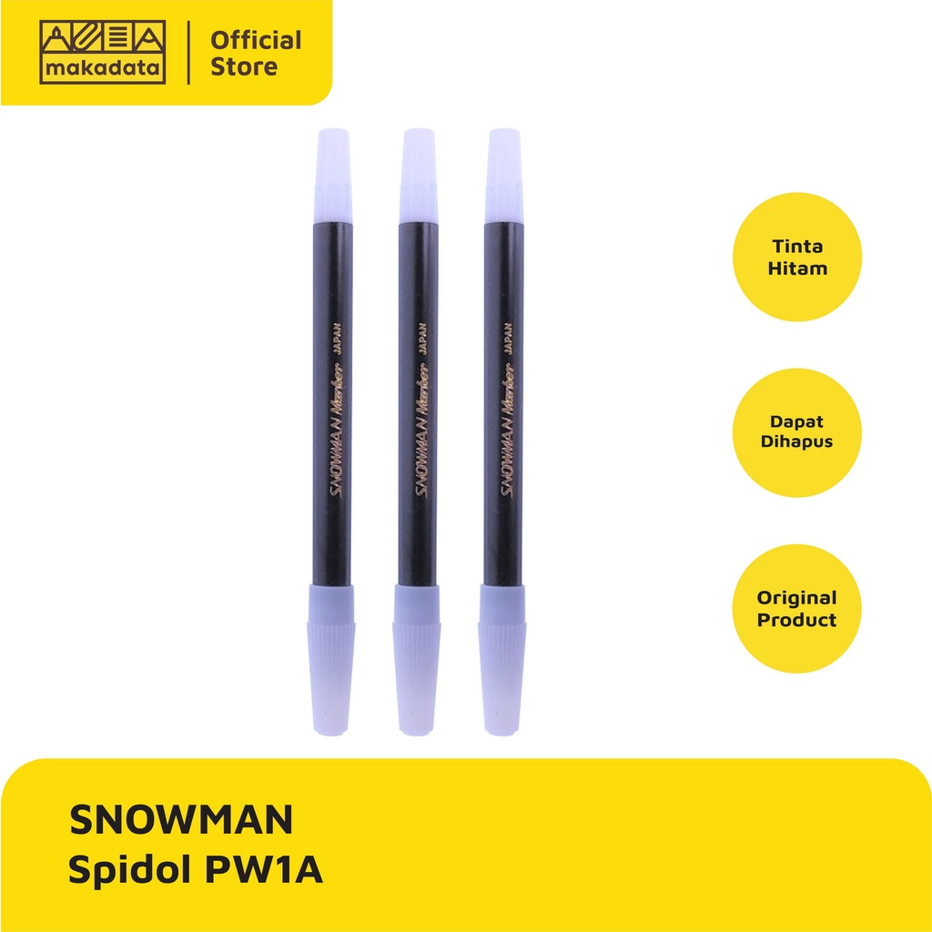 Jual SPIDOL KECIL SNOWMAN PW1A WARNA MURAH | Shopee Indonesia