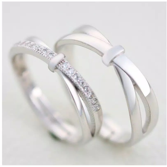 Jual Cincin Kawin Perak, Couple, Nikah, Pasangan, Perhiasan No.461 ...